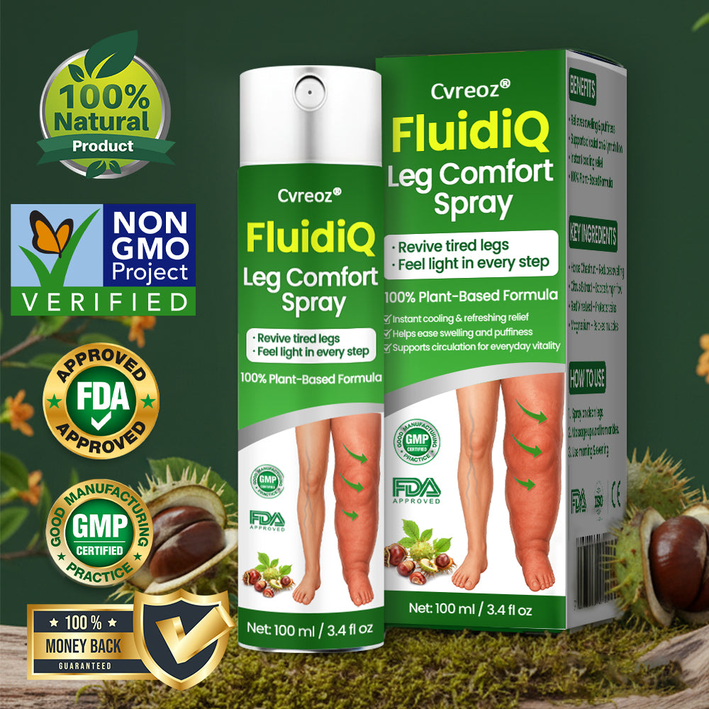 Cvreoz® FluidiQ Leg Comfort Spray – My Store